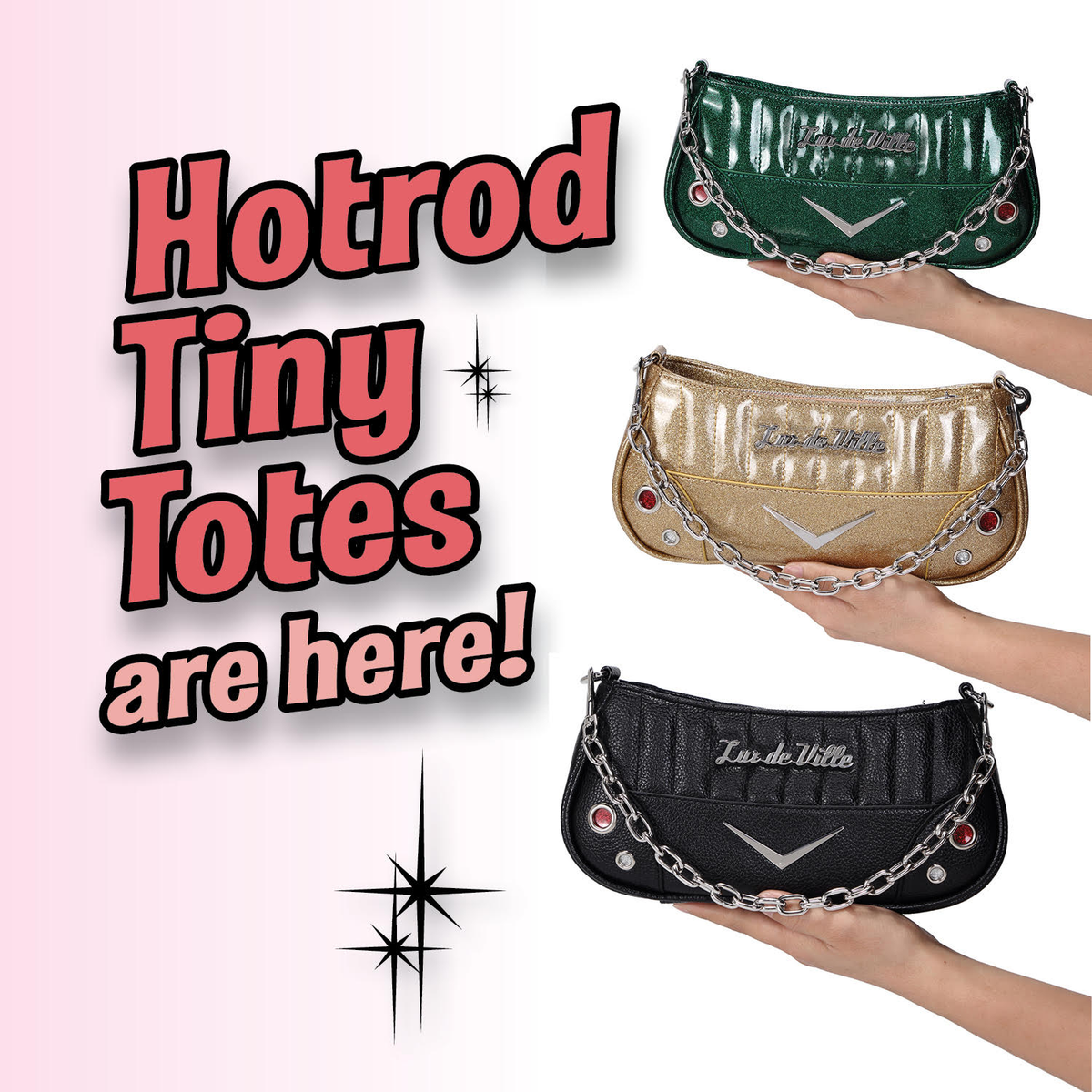 Hotrod Tiny Totes Collection - 2024 – Lux de Ville